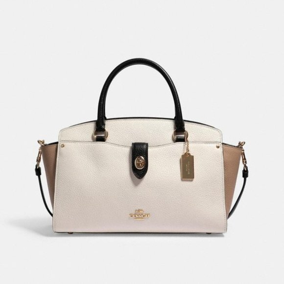 Coach | Bags | Coach Brie Carryall Bag In Colorblock | Poshmark